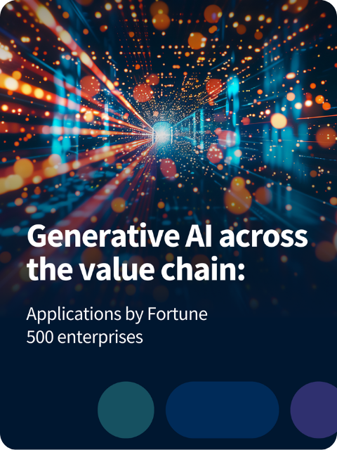Generative AI across the value chain - Correlation One